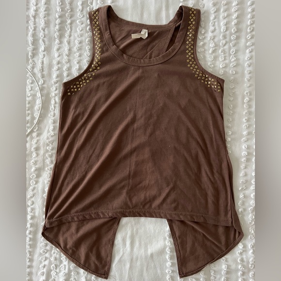 Tops | Studded Tank | Poshmark